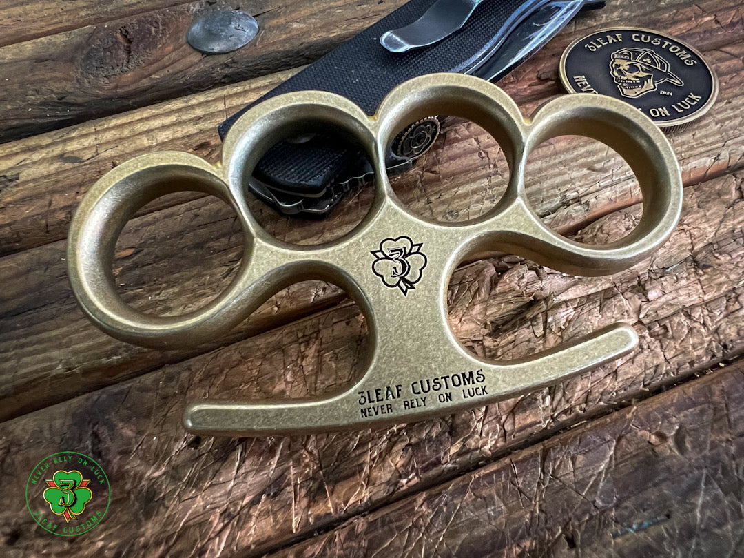 Solid Brass Tree of Life (CNC version) – 3Leaf Customs